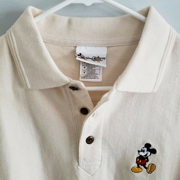 Disney | Shirts | Disney Walt Disney World Mens Mickey Mouse Polo ...